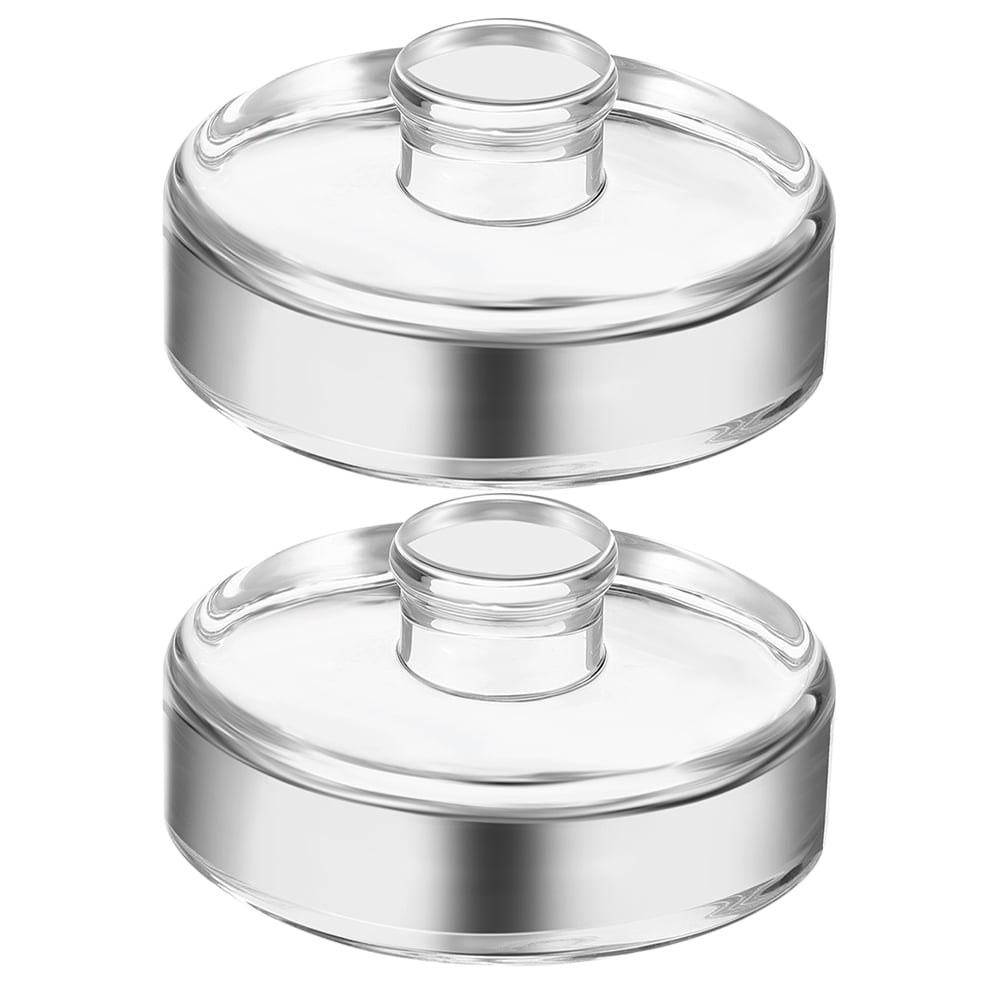 WHAMVOX 2pcs Glass Fermenting Weights for Kitchen Use Suitable for Wide ...
