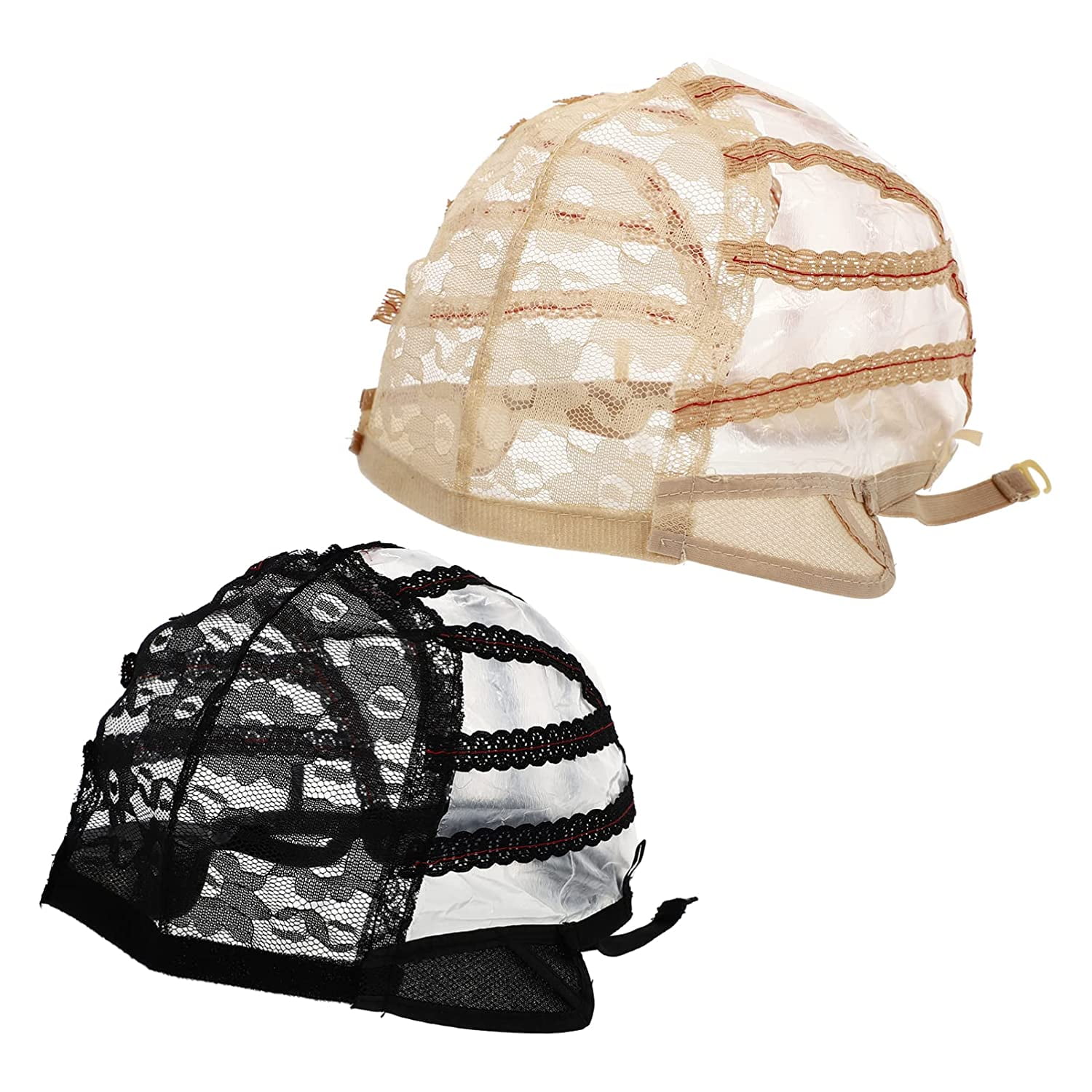 2pcs Wig Making Caps Lace Wig Caps Breathable Mesh Wig Caps Lace Front ...