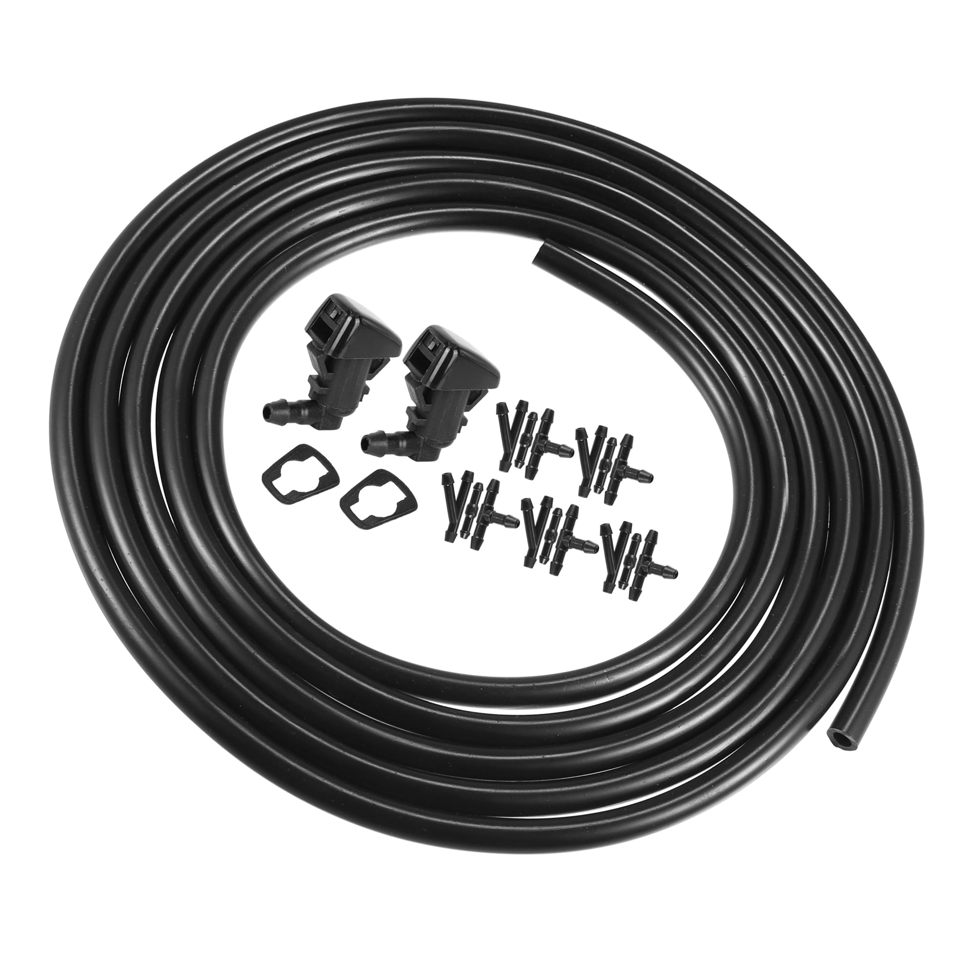 2pcs Windshield Washer Nozzle 2.8m Hose Kit for Ford F-250 F-350 F-450 ...