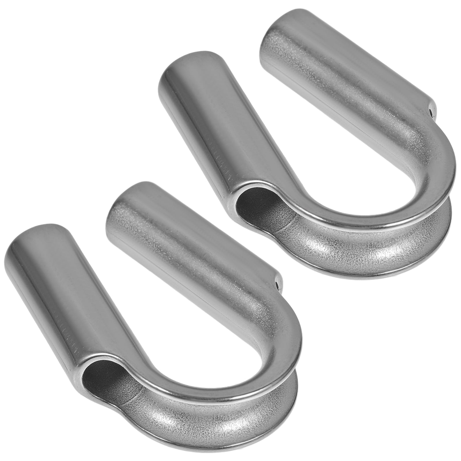 2pcs Wire Rope Thimble Ferrule Crimping Tool Winch Rope Stainless Steel ...