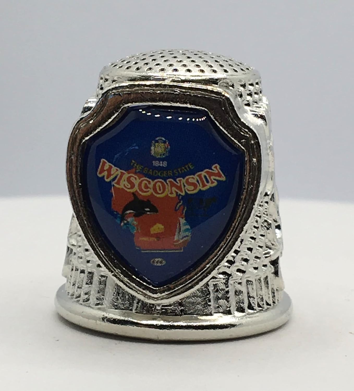 2pcs Wisconsin State Souvenir Thimble - Walmart.com