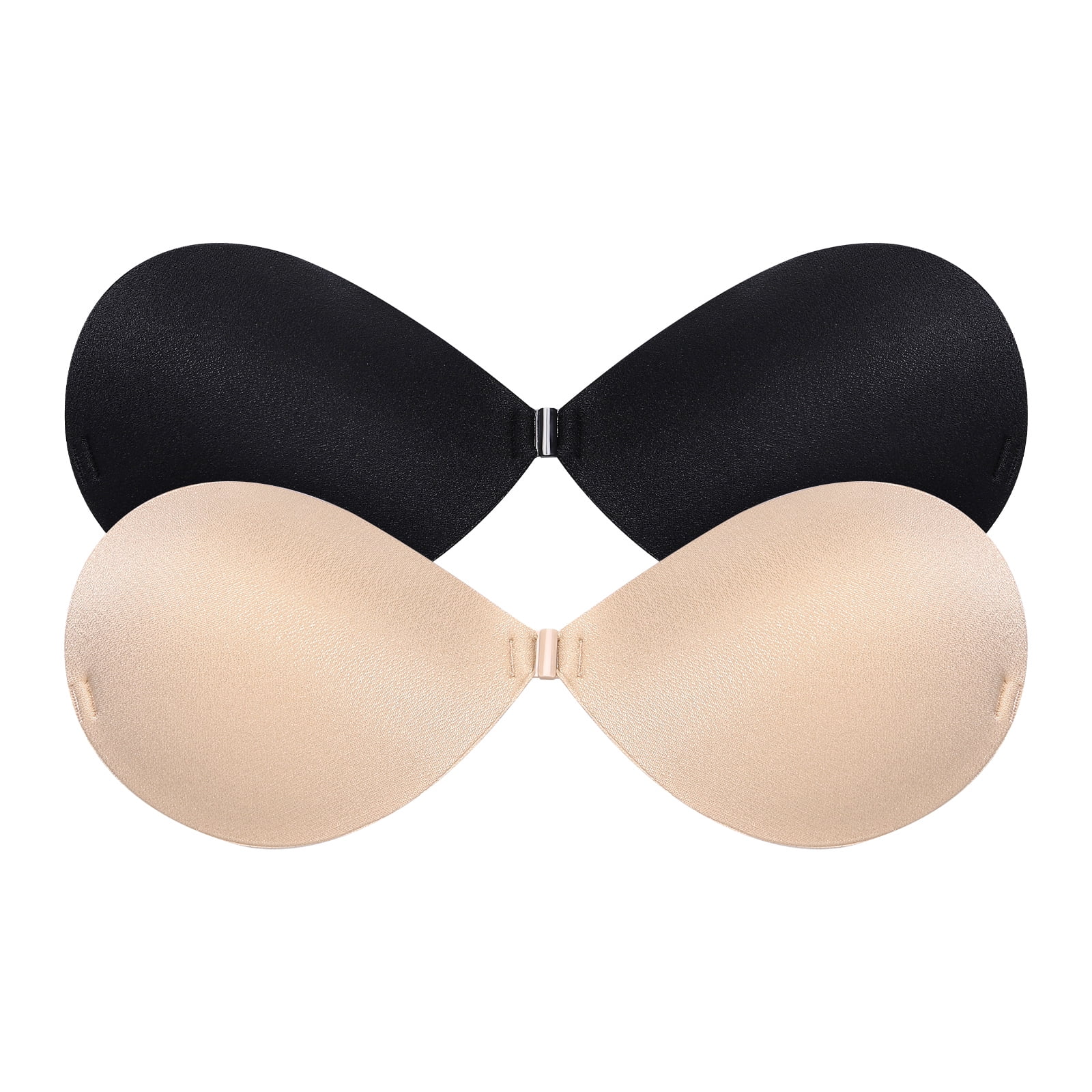 2pcs Women Invisible Bras Self Adhesive Strapless Bras Wedding Dress ...