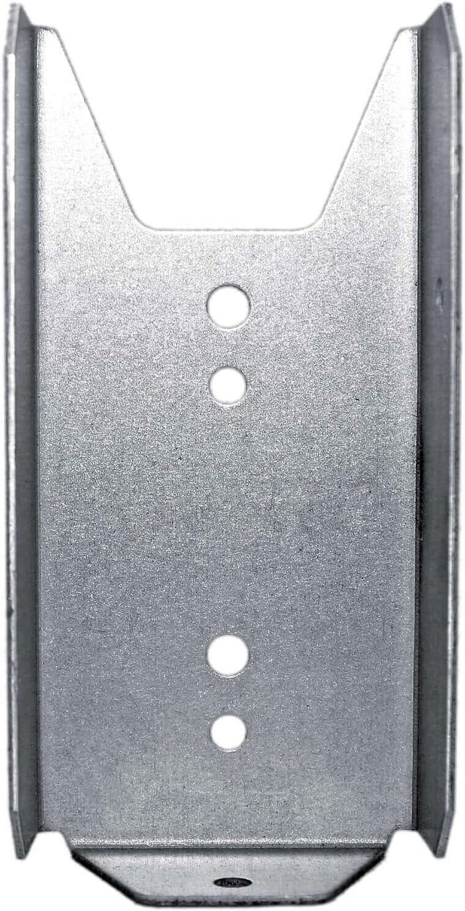 2pcs Wood Fence Rail Bracket for 2x4 Dimensional Lumber. Galvanized ...