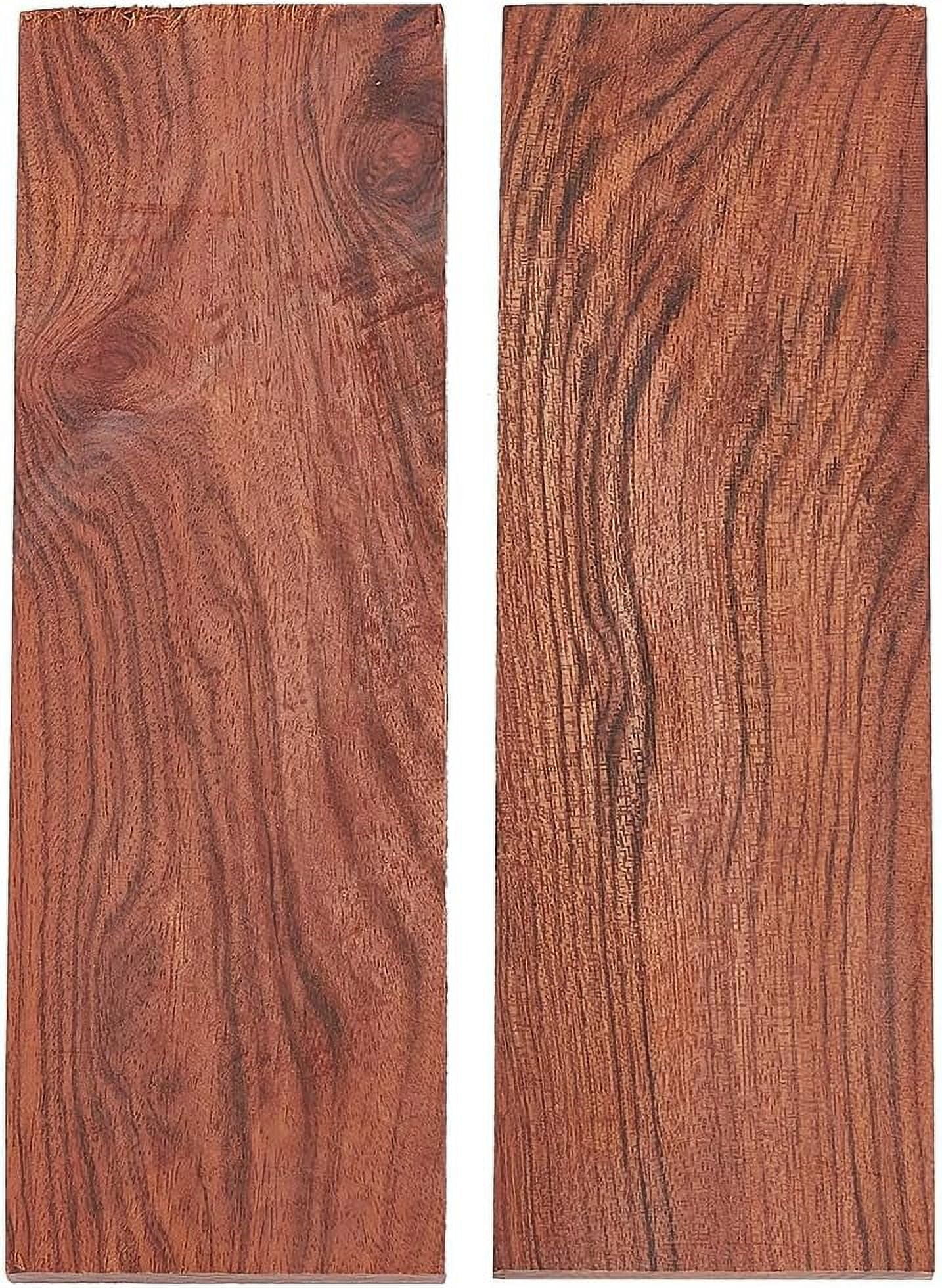 2pcs Wood Knife Scales Tool Knife Handle Material Tool Slabs Sword ...