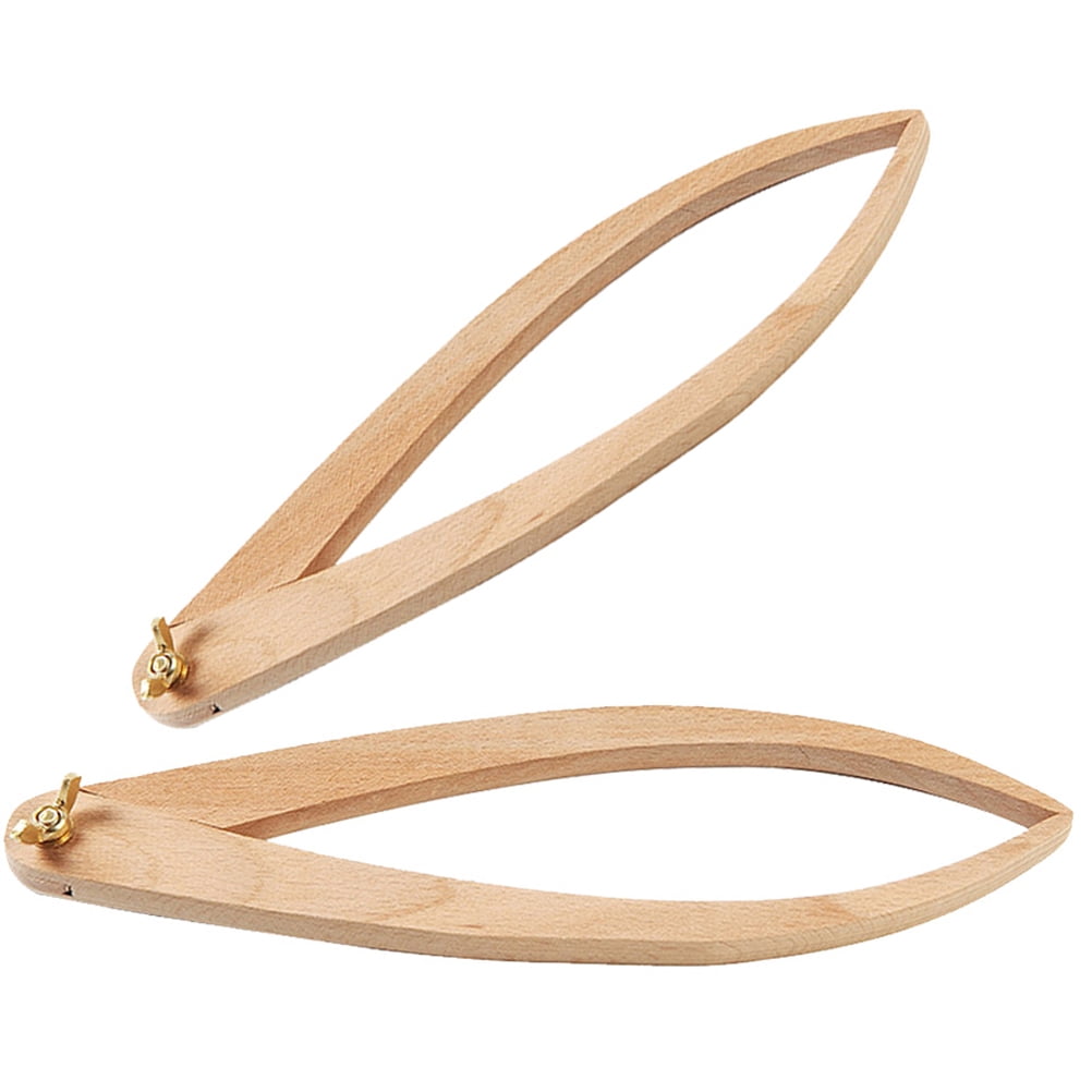 2pcs Wooden Calipers Measurement Calipers Clay Shaping Model Supplies ...