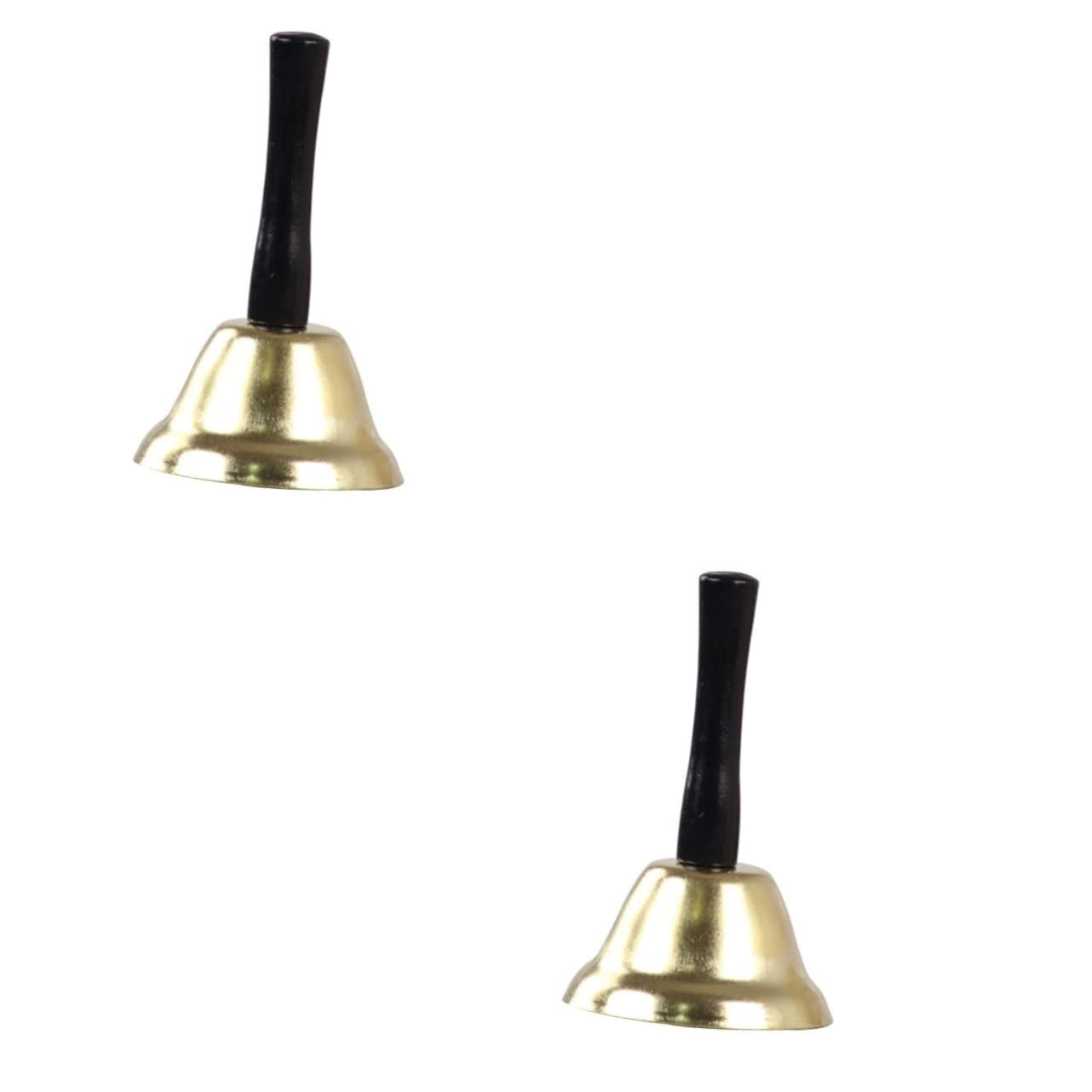 2pcs Wooden Handle Rattle Toy Sleigh Baby Instruments Toy Instruments ...