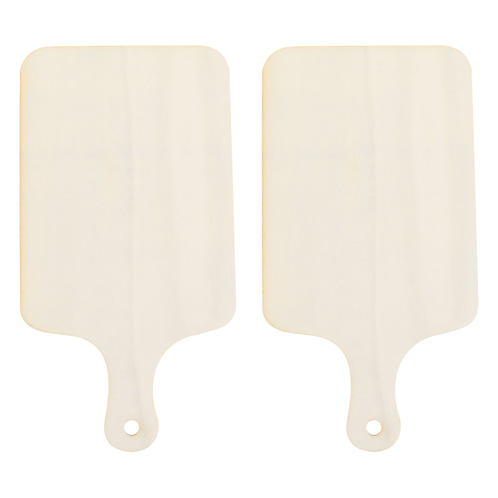 2pcs Wooden Mini Cutting Board Blank Chopping Board with Handle ...