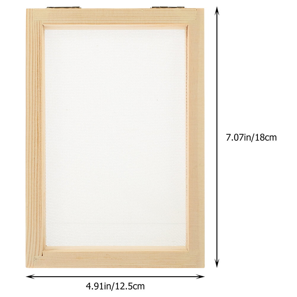 2pcs Wooden Paper Making Frame DIY Paper Making Wood Frame DIY Frame ...