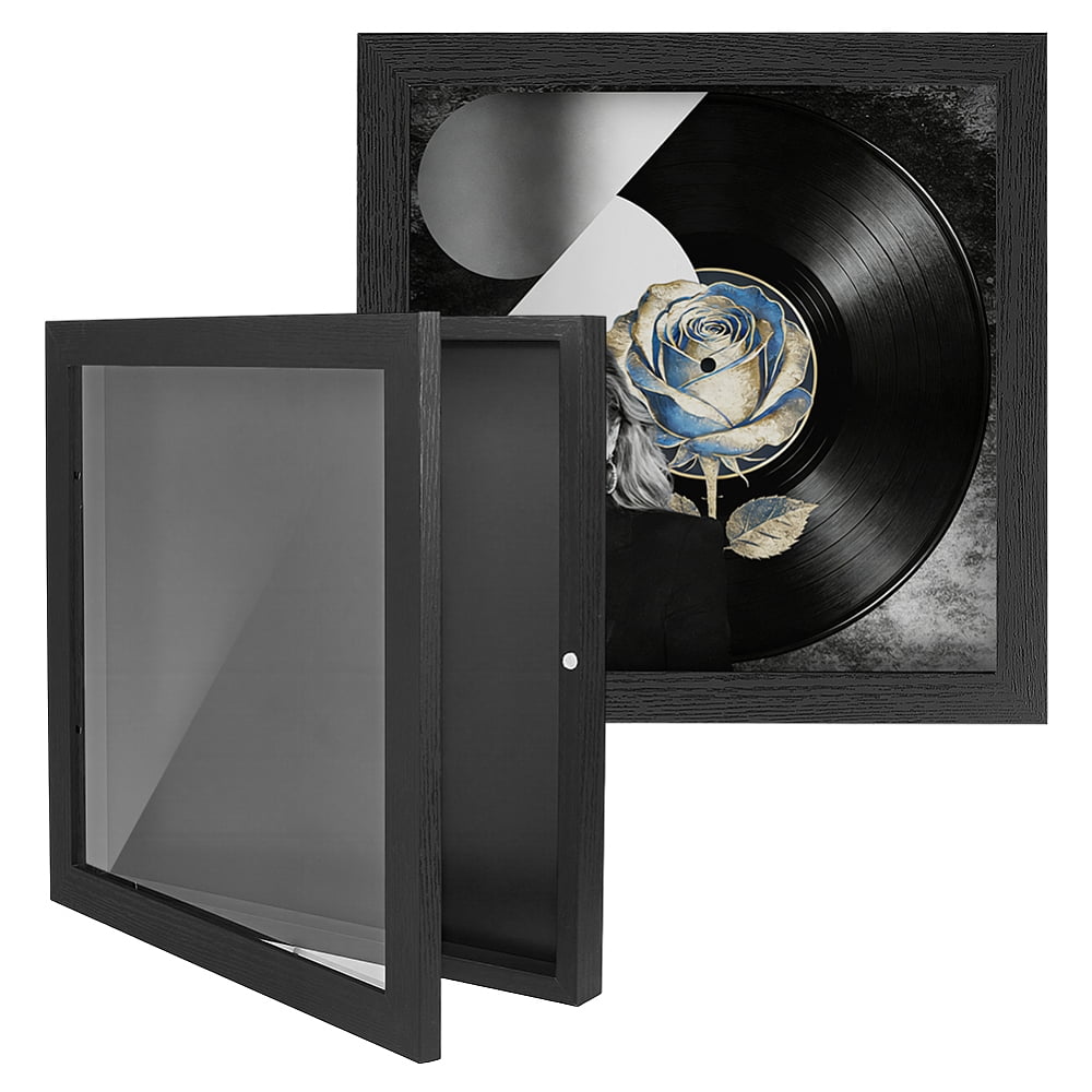 2pcs Wooden T-shirt Magnetic Presentation Boxes with Glass Window ...