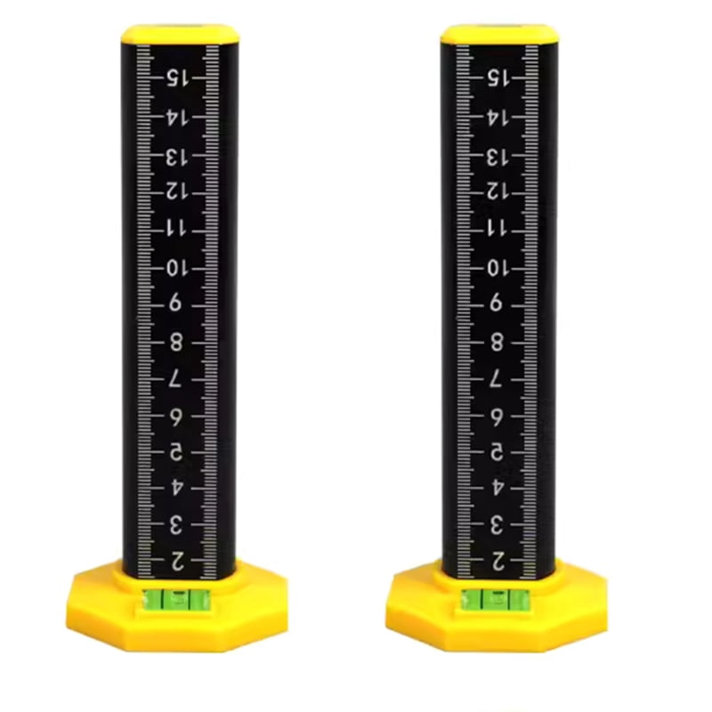 2pcs Woodworking Leveling Ruler Light Steel Keel Leveling Tool Special ...