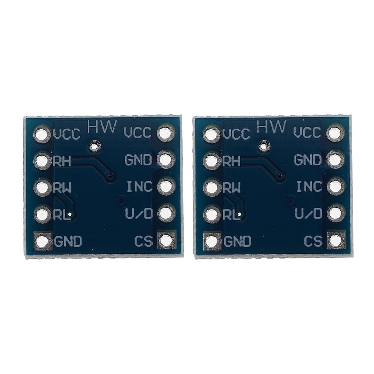 2pcs X9C104 Potentiometer Module Digital Potentiometer to Adjust Bridge Balance - Walmart.com