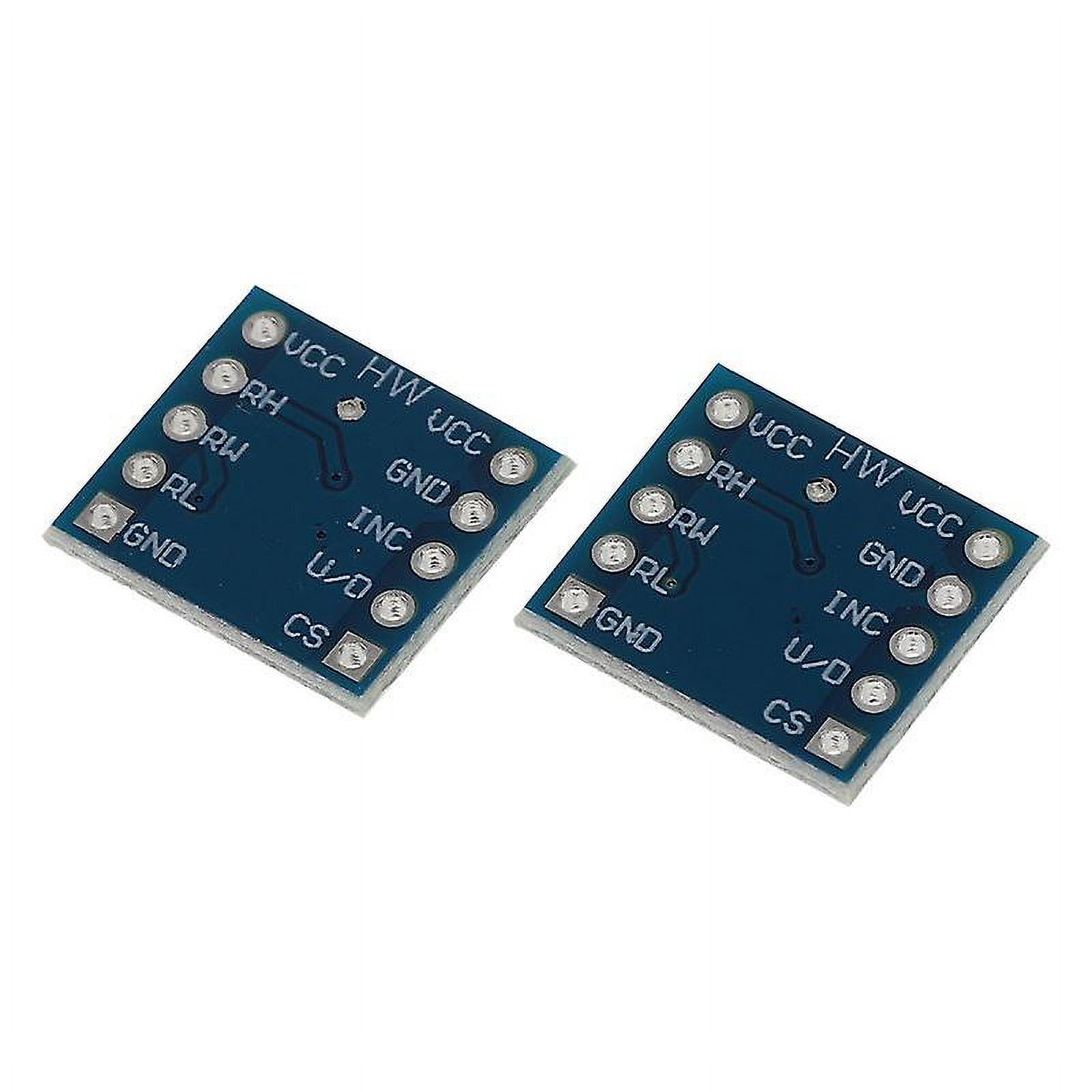 2pcs X9c104 Digital Potentiometer Module - Walmart.com