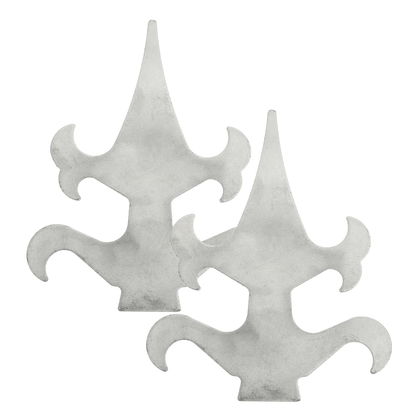 2pcs Fence Iron Finials Fence Post Finials Metal Gate Finials Fence ...