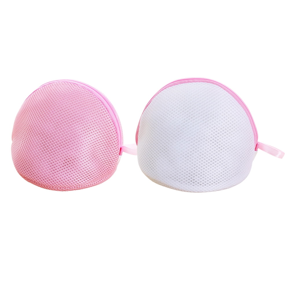 2pcs Zippered Mesh Laundry Bags Delicate Bra Lingerie Panties Washing ...