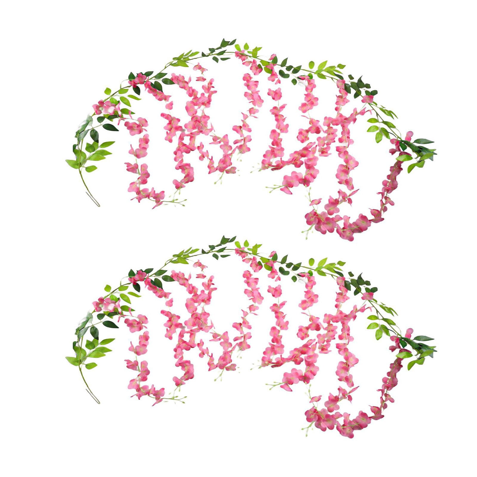 2pcs artificial wisteria vines, suitable for wedding and home ...
