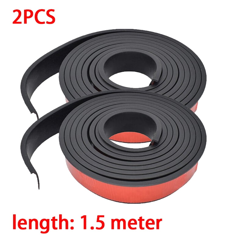 2pcs black-Universal Fender Flares Car Wheel Arches Wing Expander Arch ...