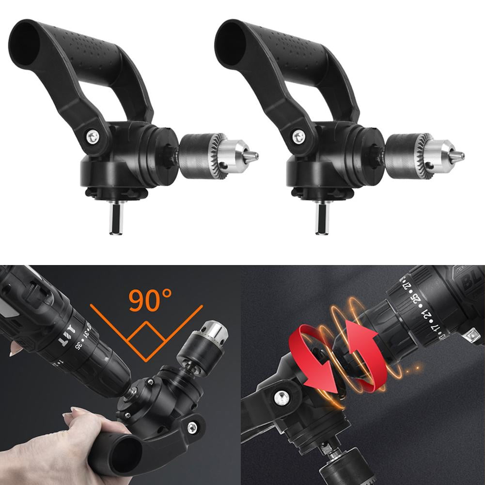 2pcs electric screwdriver head corner tool 90 degree universal electric ...