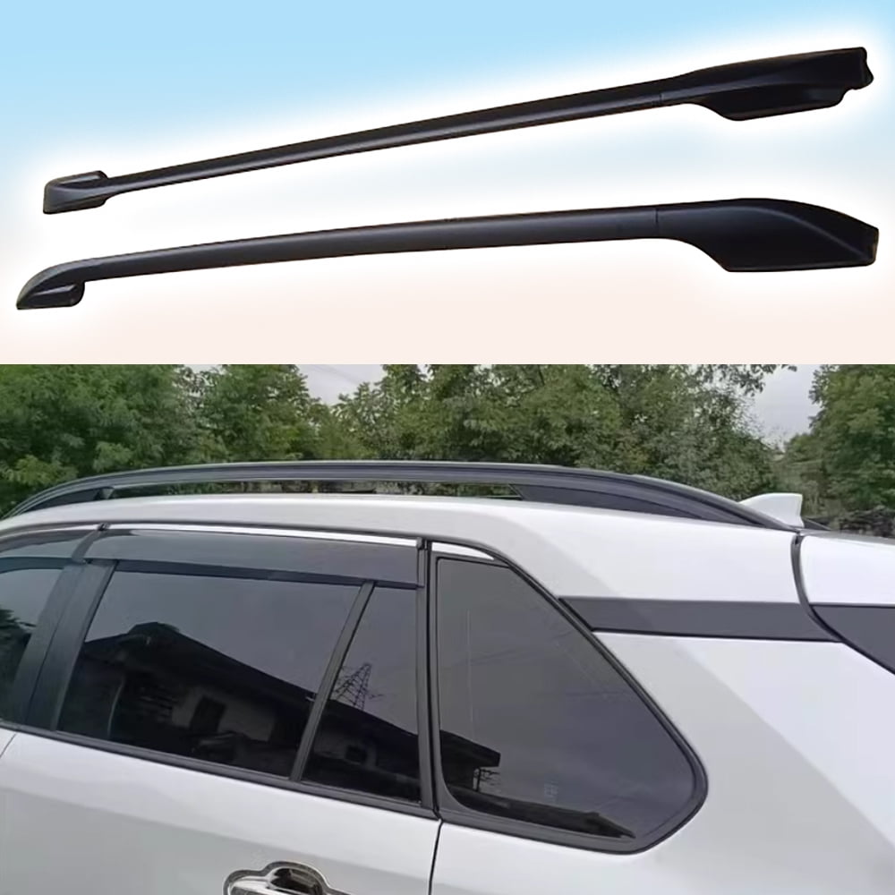 2pcs for RAV4 RAV-4 2006-2012 Black Crossbars Roof Rack Cross Bar ...