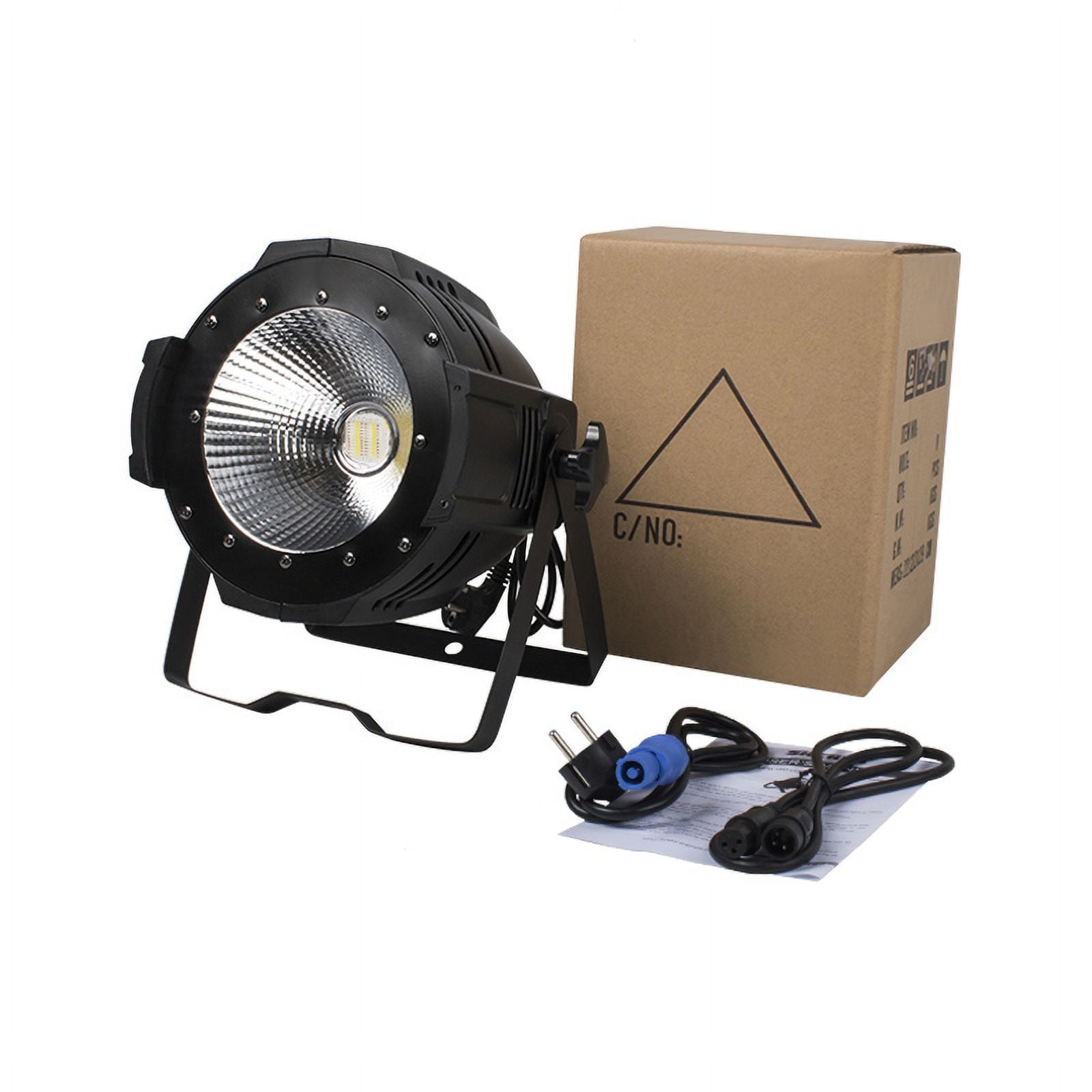 2pcs/lot 200W COB LED Par Light DMX Stage Lighting Warm White and Cool ...