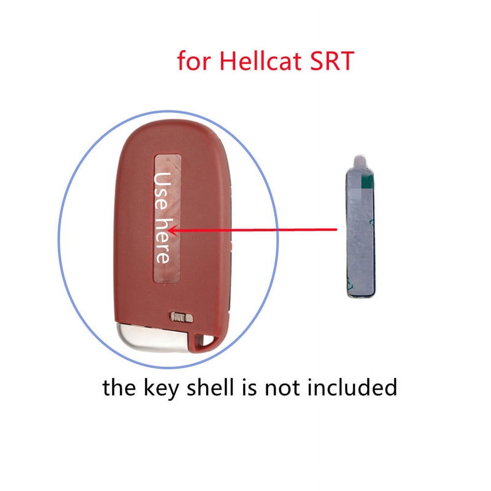 2pcs/lot DIY Sticker for Hellcat SRT Car Badges 39.2*8.6MM Car ...