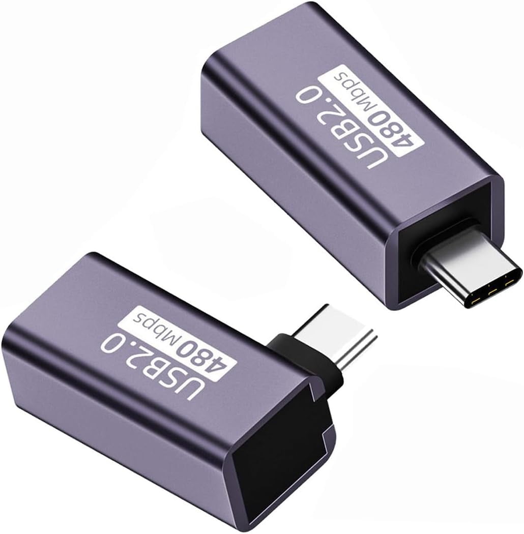 2pcs/lot USB 2.0 B Type Female to Type-A & Type-B Male Extension ...