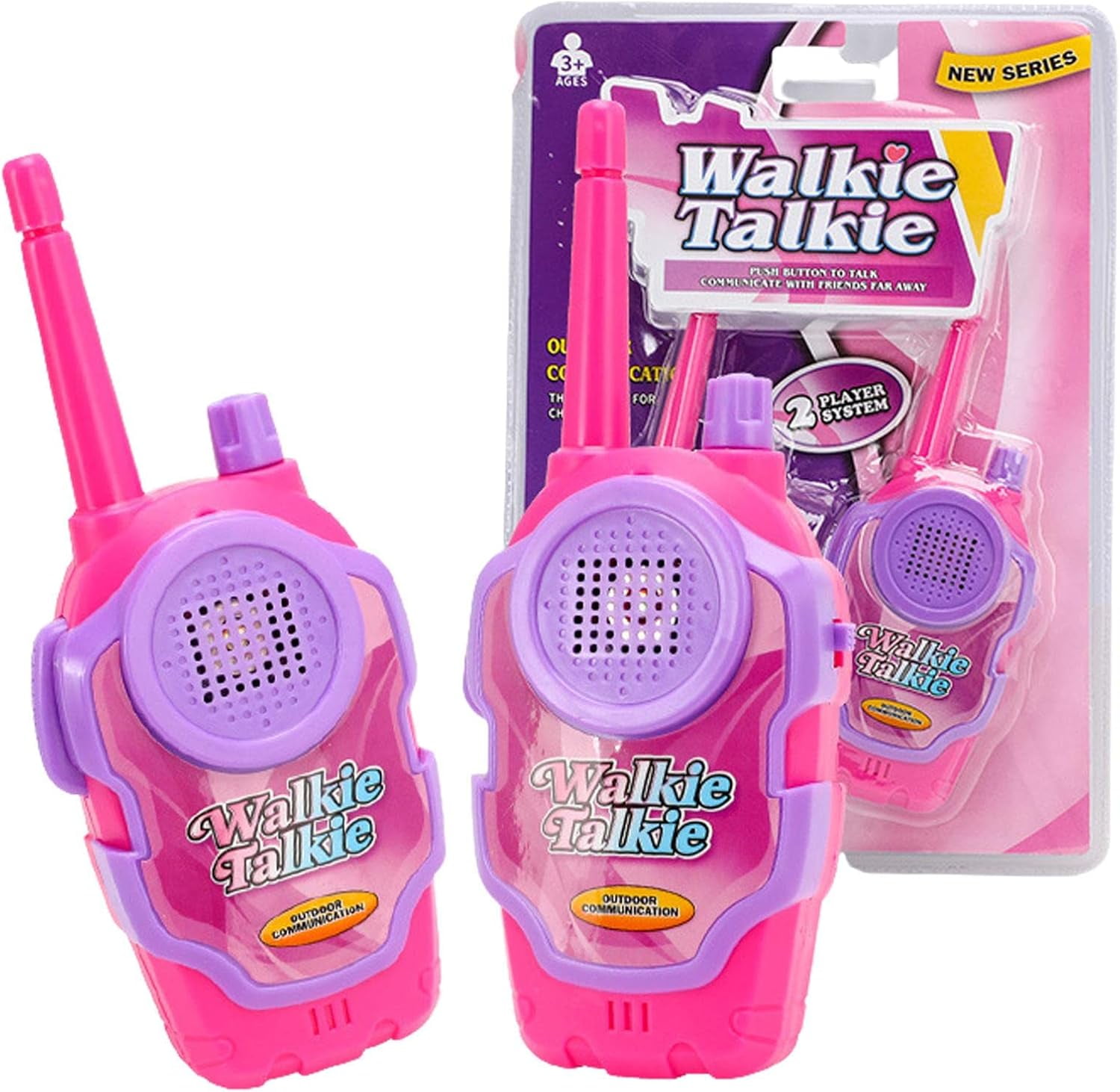 2pcs mini walkie talkie toys for children, wireless communication for ...