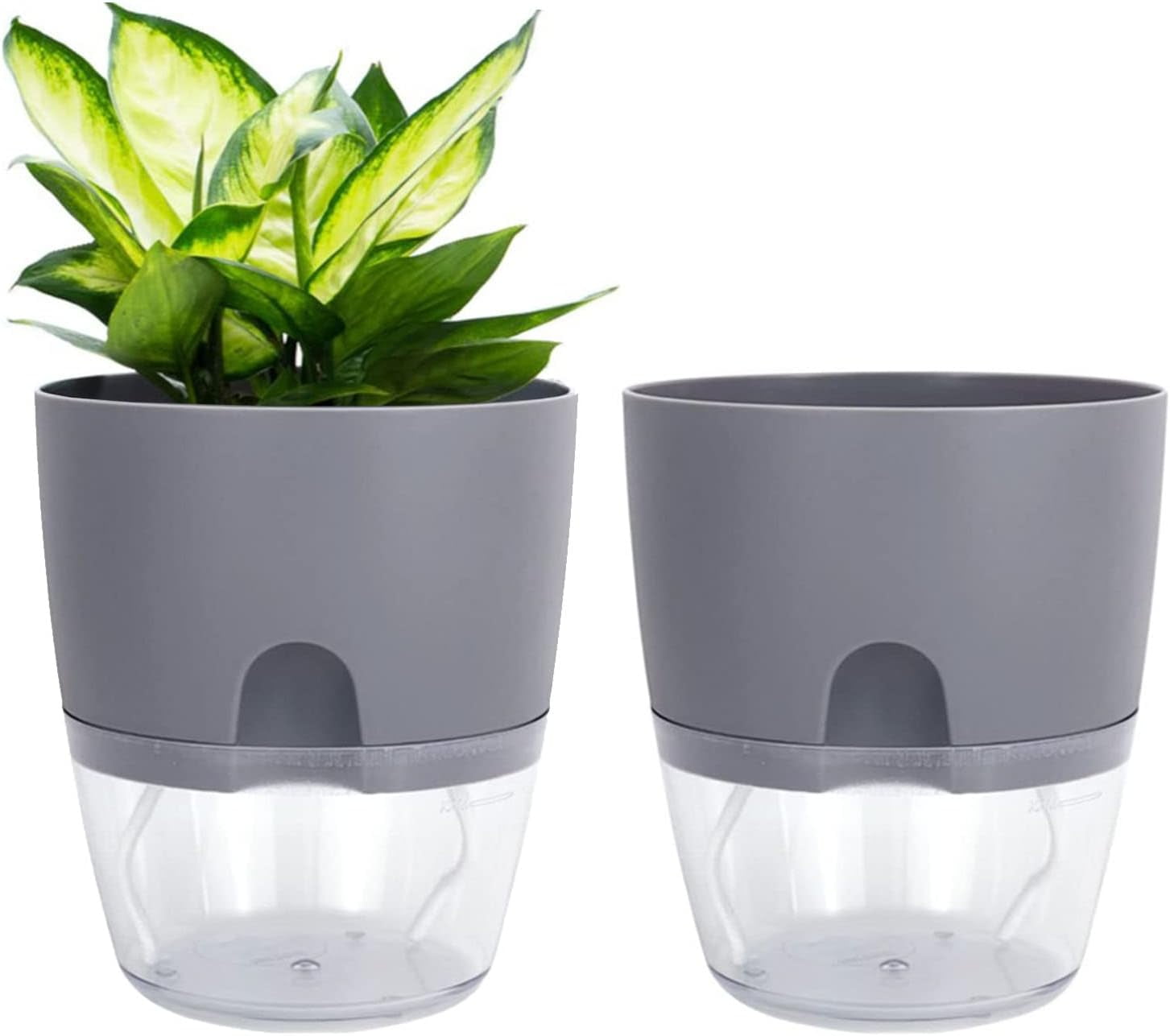 2pcs self Watering pots for Indoor Plants,self Watering Plant Pot,4.5/5 ...