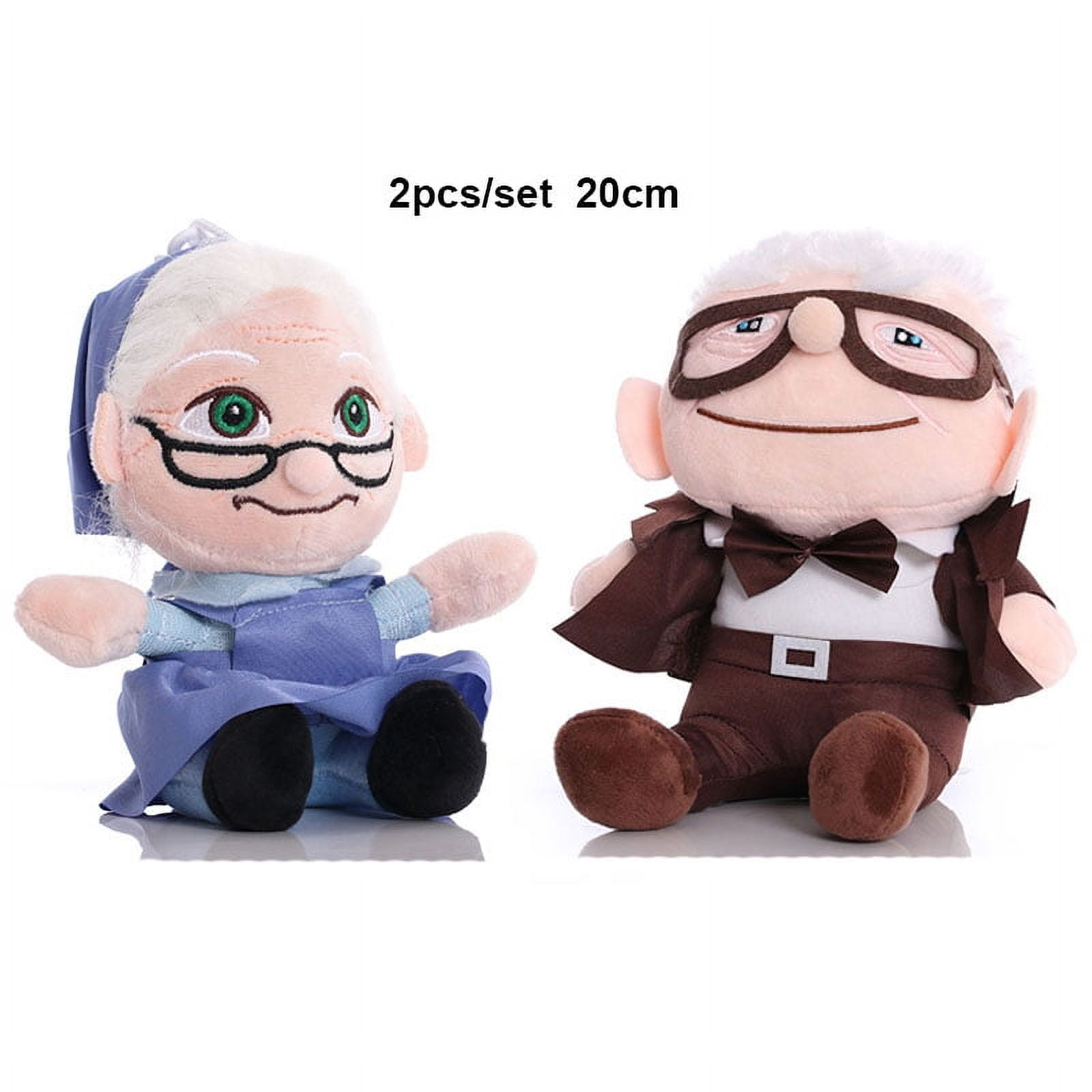 2pcs/set 15/20cm Brinquedos the Movie UP Carl Grandfather Grandmother ...