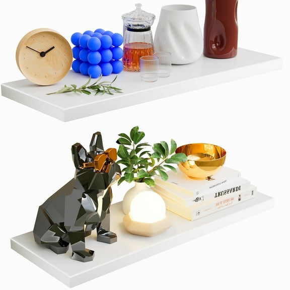 Floating Shelves Set of 3, Home Wood Wall Shelf, Farmhouse Shelf for ...