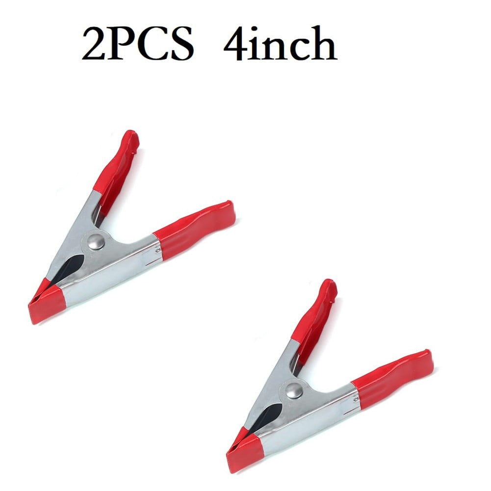 2pcs/set A-Shaped Spring Clip Metal Spring Clamps 2/4/6 Inch ...