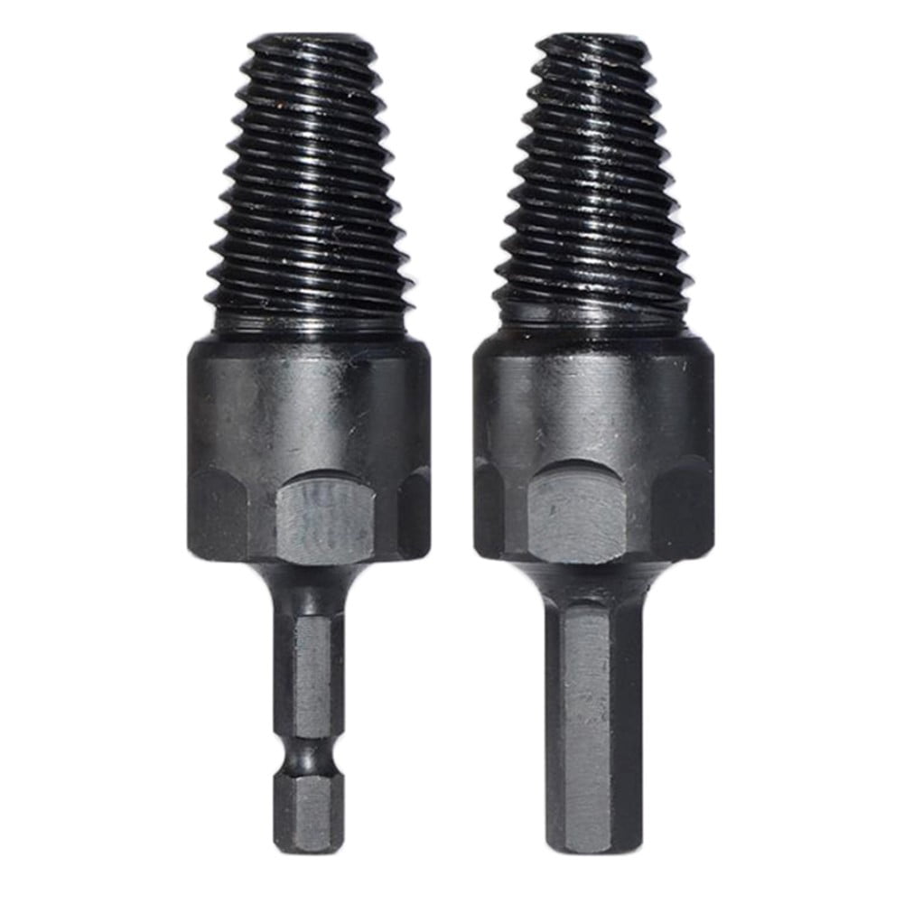 2pcs/set Broken Screw Extractor Tool Screw Remover Hexagonal Shank For ...