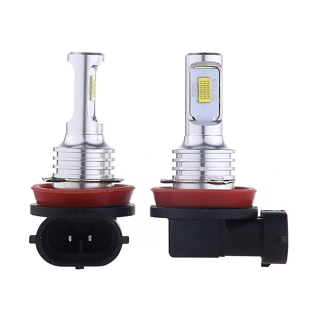 2pcs/set H11 H8 H9 LED Fog Light Bulb Conversion Kit Premium 6000K ...