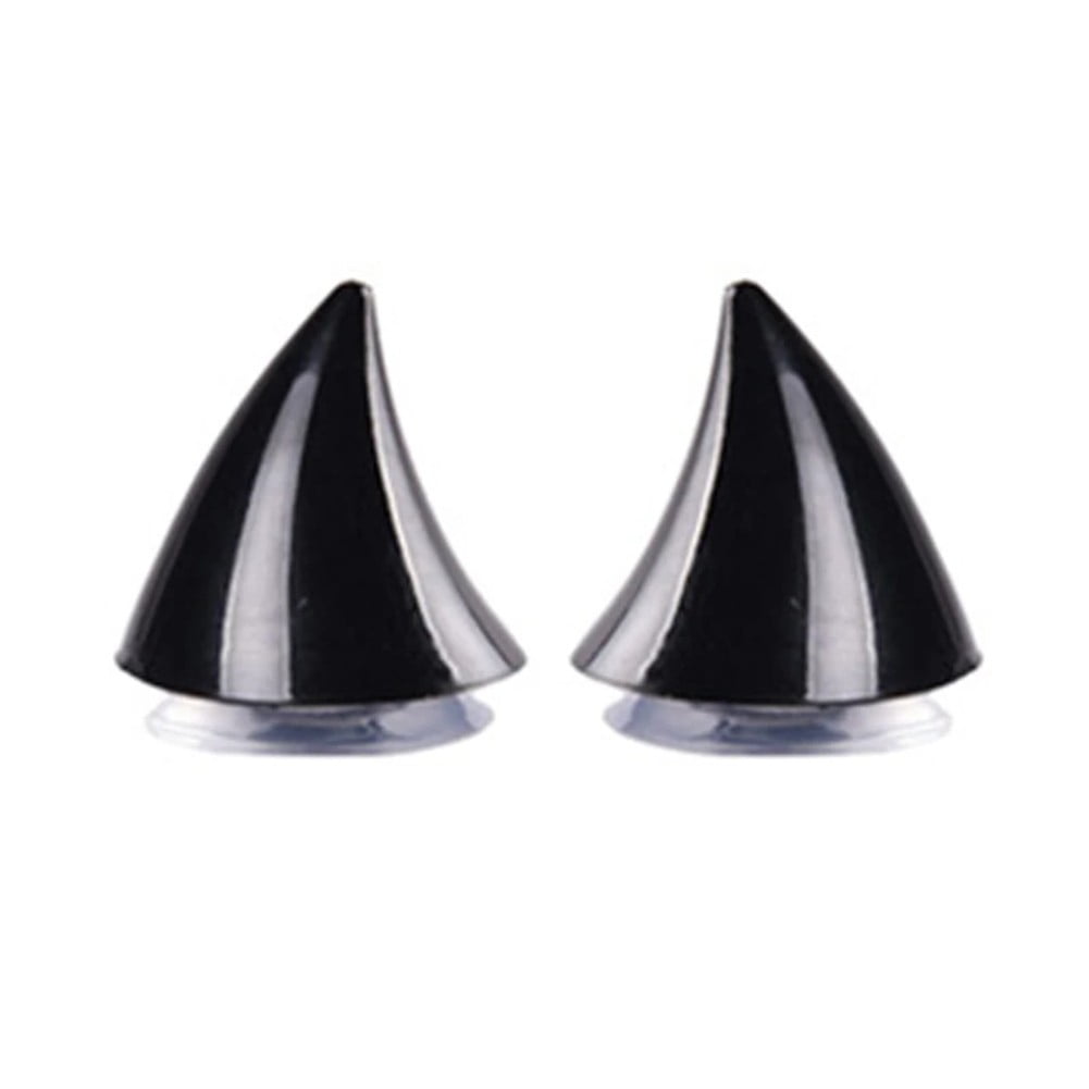 2pcs/set Motorcycle Short Horn Helmet Decoration Sticker Helmet ...