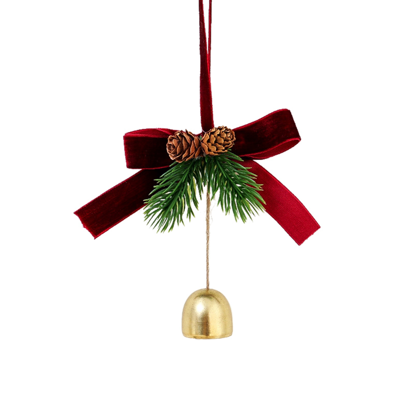 2pcs/set, Vintage Gold Christmas Bell, Christmas Bell for Decoration ...