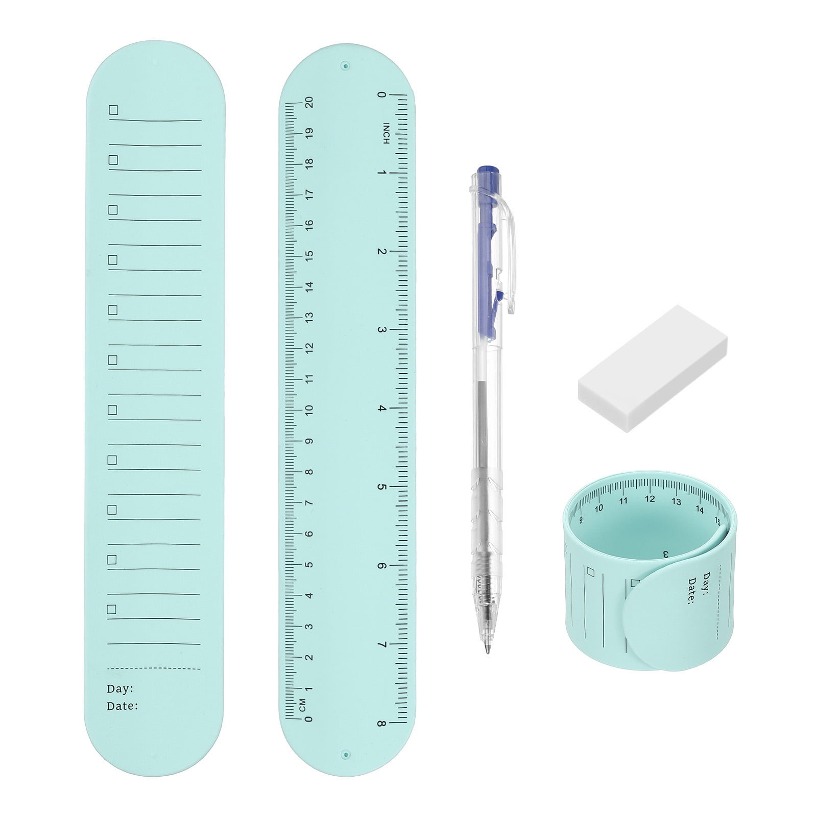 2pcs to Do List Slap Bracelet, Memo Wrist Band Silicone Slap Reminder ...