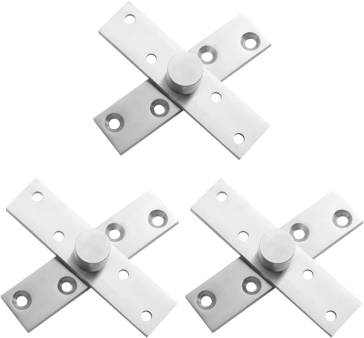 2pcs360 Up Down Home Degree Rotating Door Office Steel Rotation Hinge L ...