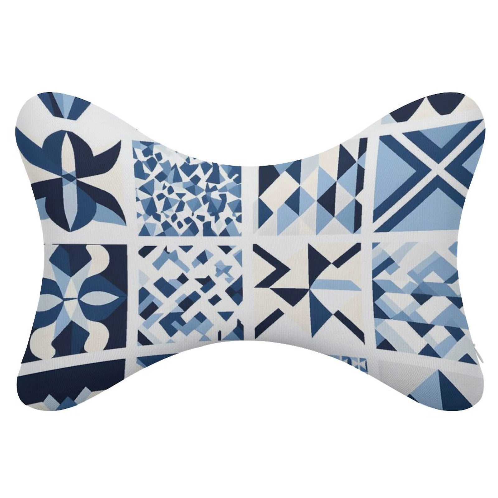 2pie Car Bone Pillow With Memory Cotton Pillow Core Removable Full ...
