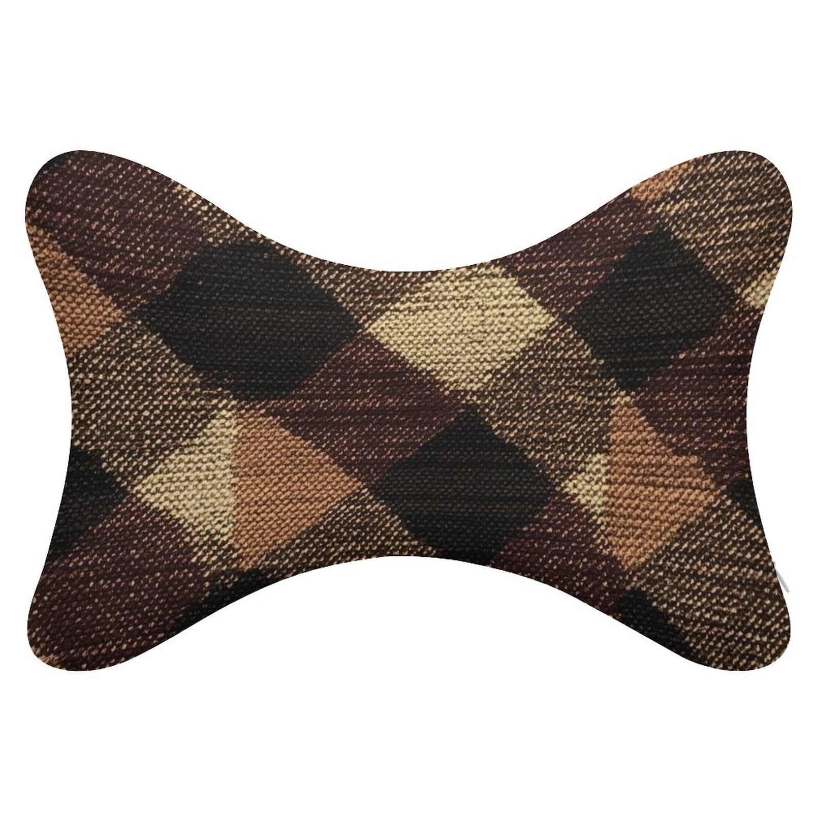 2pie Car Bone Pillow With Memory Cotton Pillow Core Removable Full ...