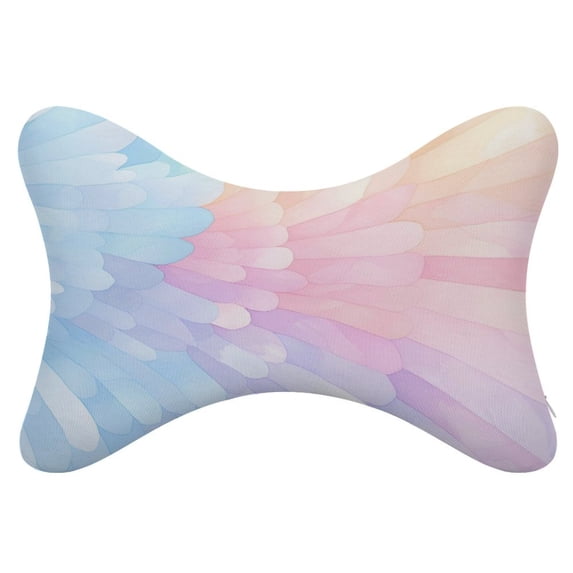 2pie Car Bone Pillow With Memory Cotton Pillow Core Removable Full ...