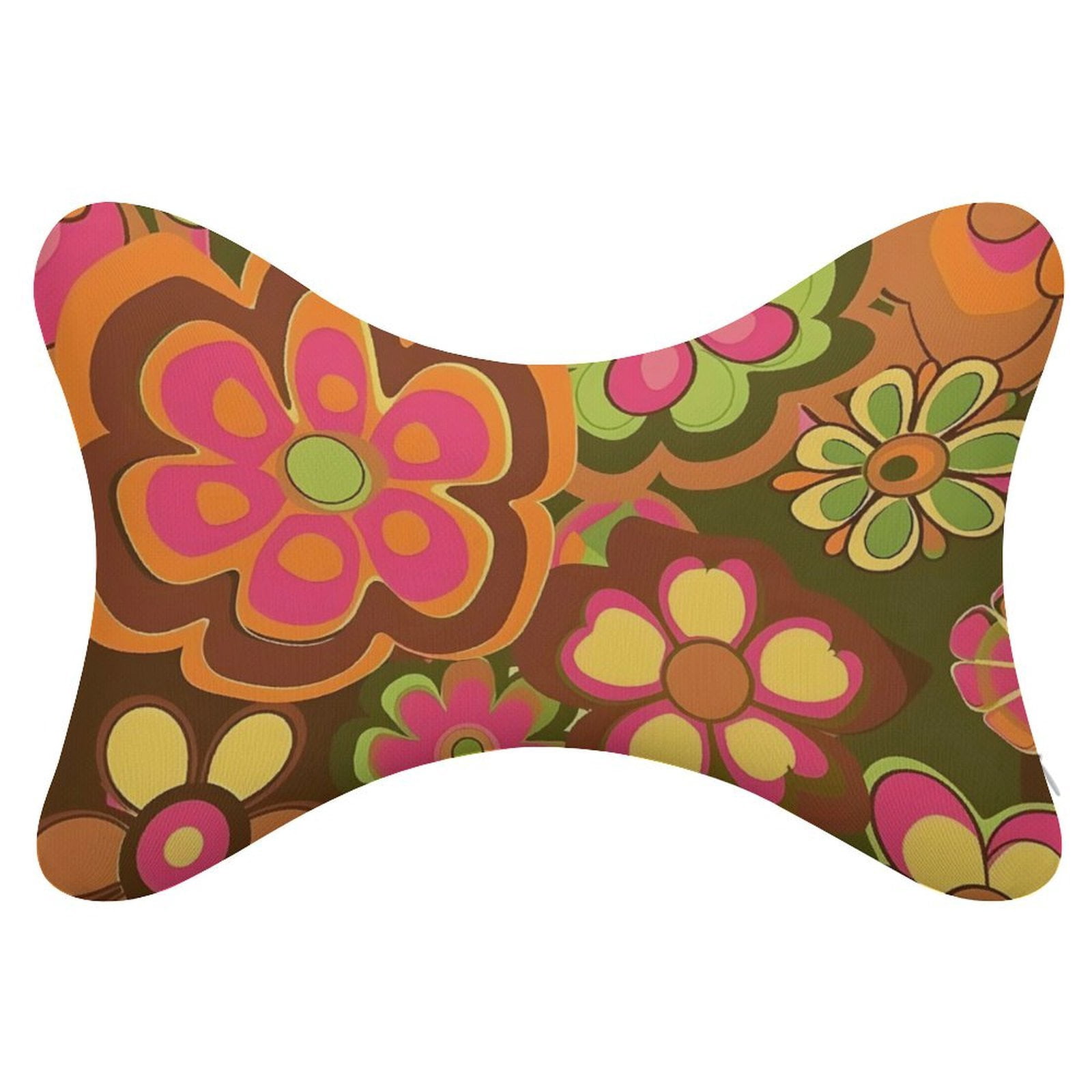 2pie Car Bone Pillow With Memory Cotton Pillow Core Removable Full ...
