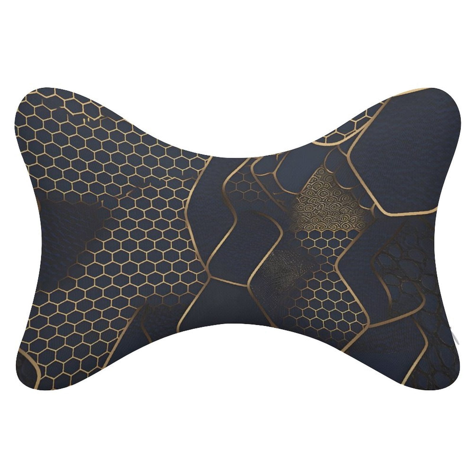 2pie Car Bone Pillow With Memory Cotton Pillow Core Removable Full ...