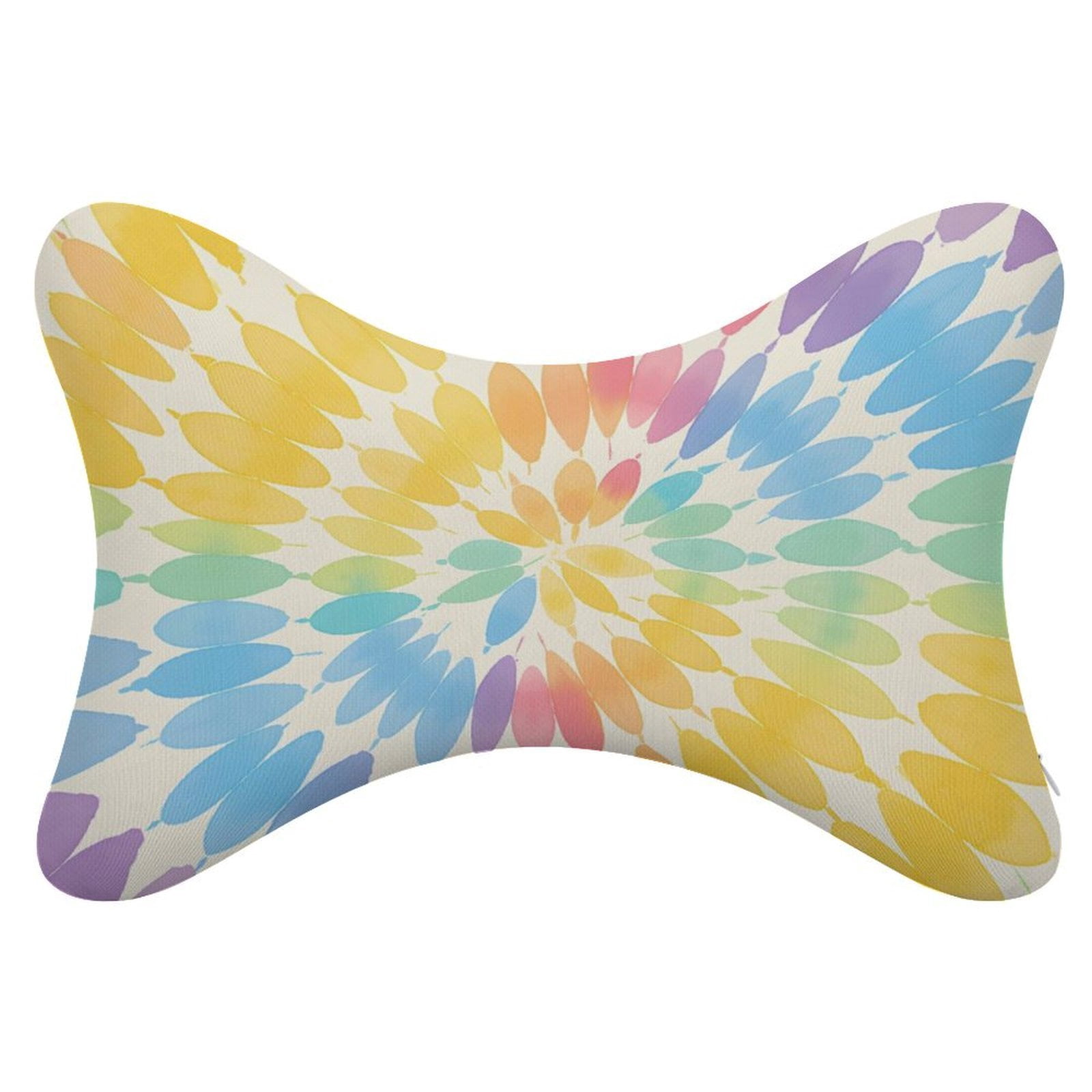 2pie Car Bone Pillow With Memory Cotton Pillow Core Removable Full ...