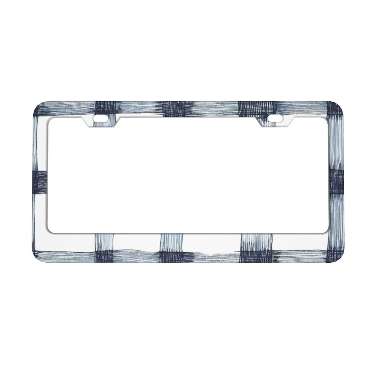 2piece License Plate Frame Metal Car Accessories License Plate Cover ...