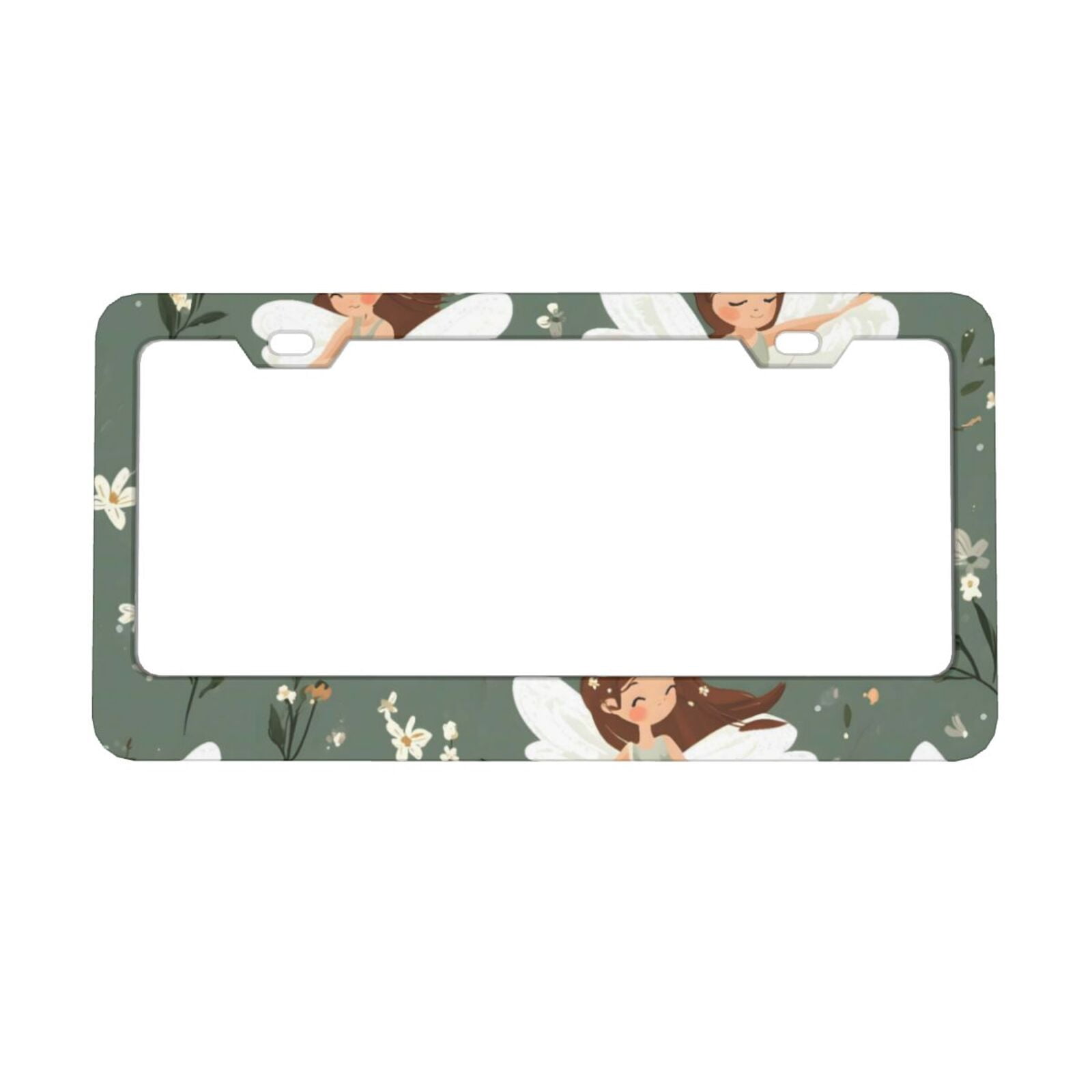 2piece License Plate Frame Metal Car Accessories License Plate Cover ...