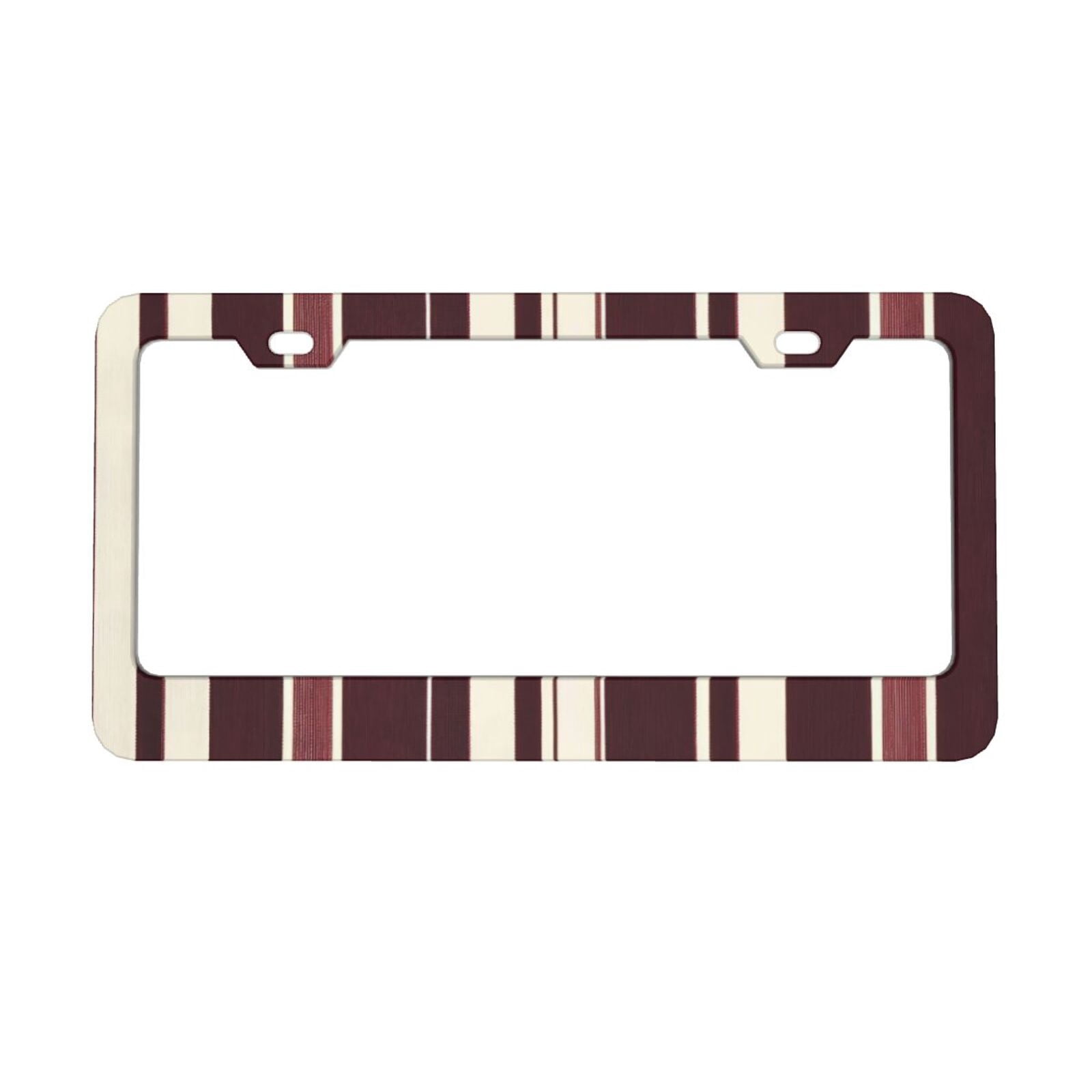 2piece License Plate Frame Metal Car Accessories License Plate Cover ...