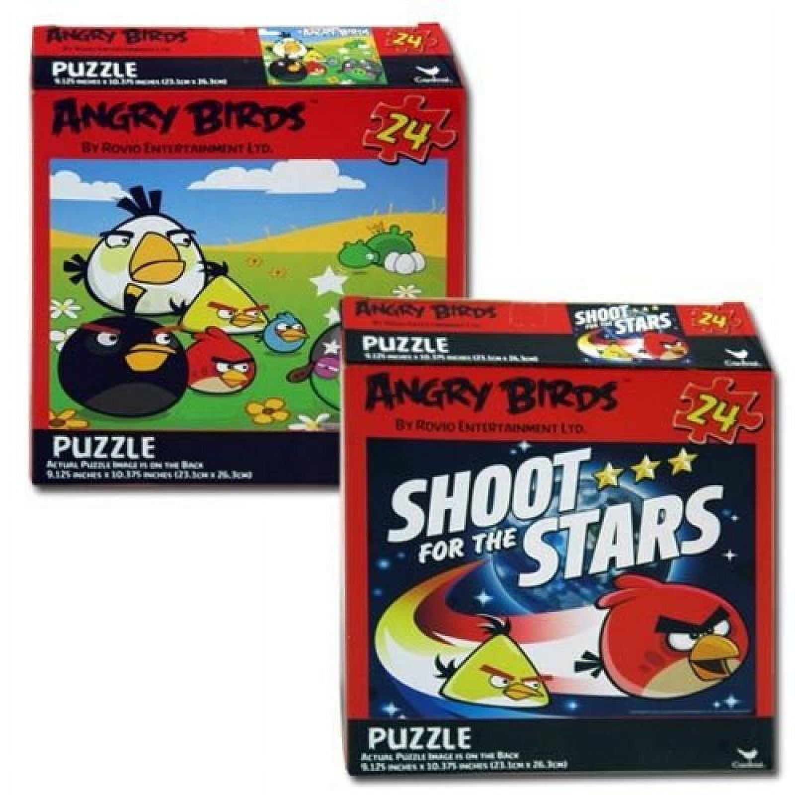 2pk Angry Birds 24-piece puzzle (9"x10") - Walmart.com