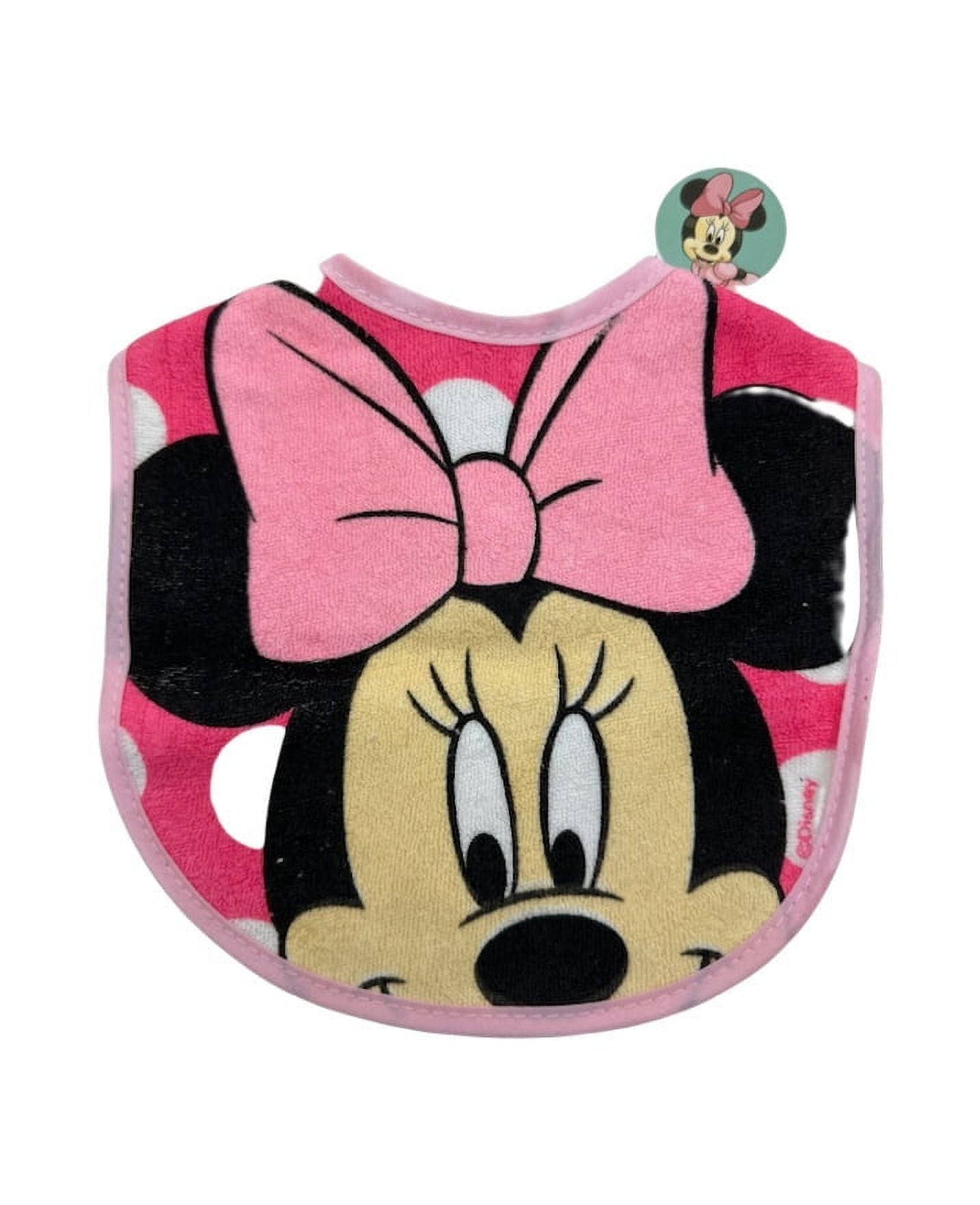 2pk Disney Minnie Mouse Baby Bib for your cutie little foodie - Walmart.com