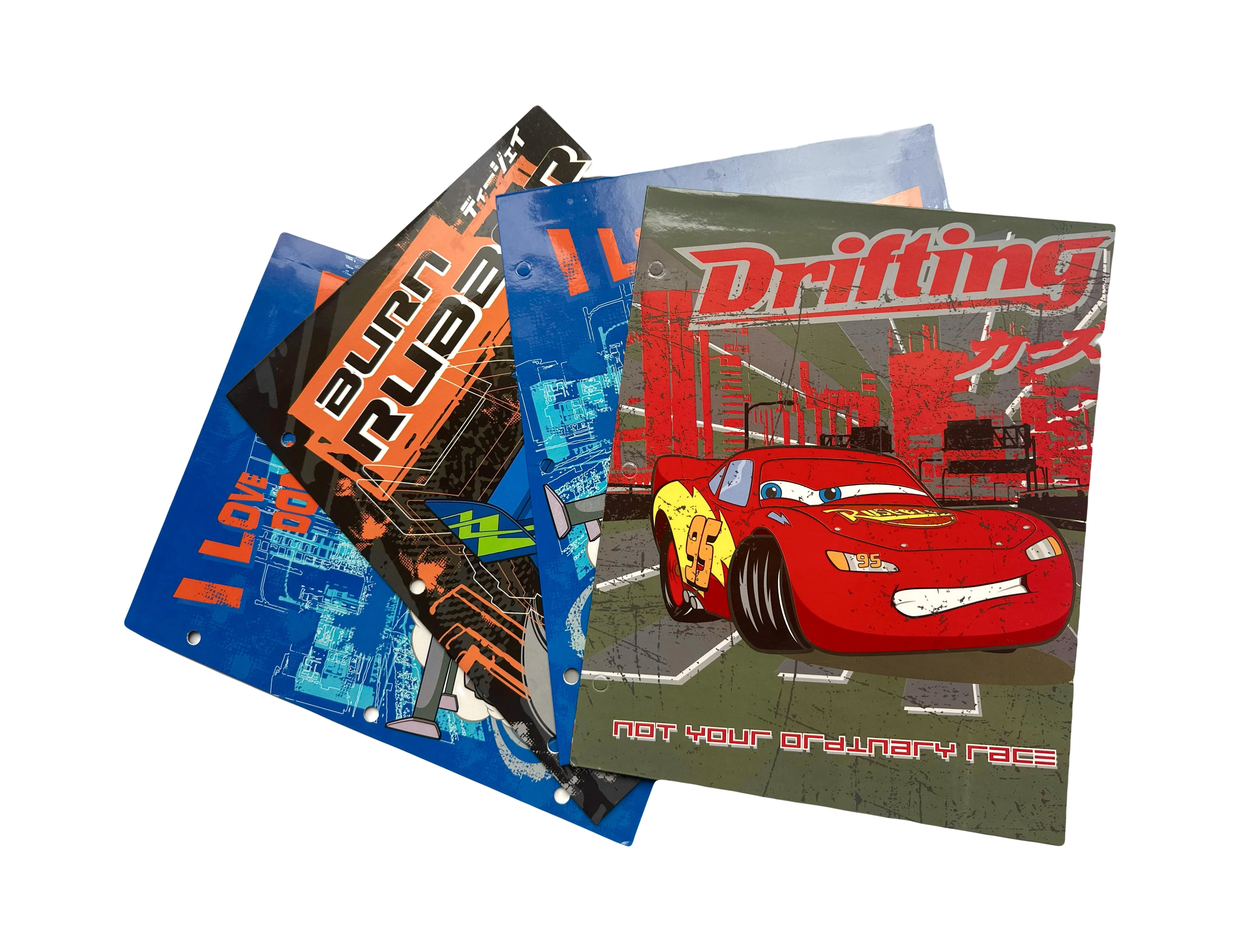 2pk Disney Pixar's Cars 1st to the Finish and Radiator Springs Rally ...