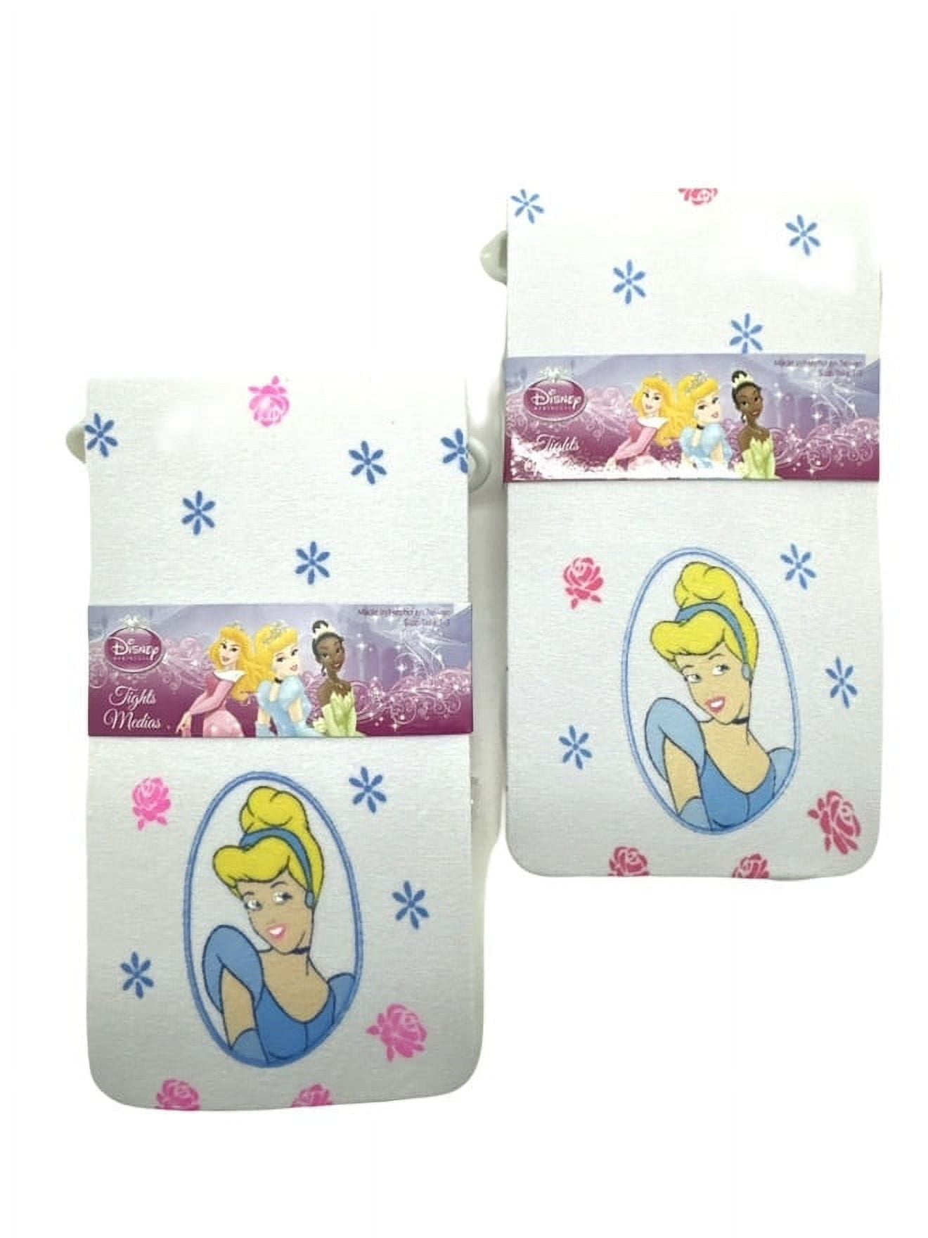 2pk Disney Princess Cinderella White Tights Size 1-3 - Walmart.com