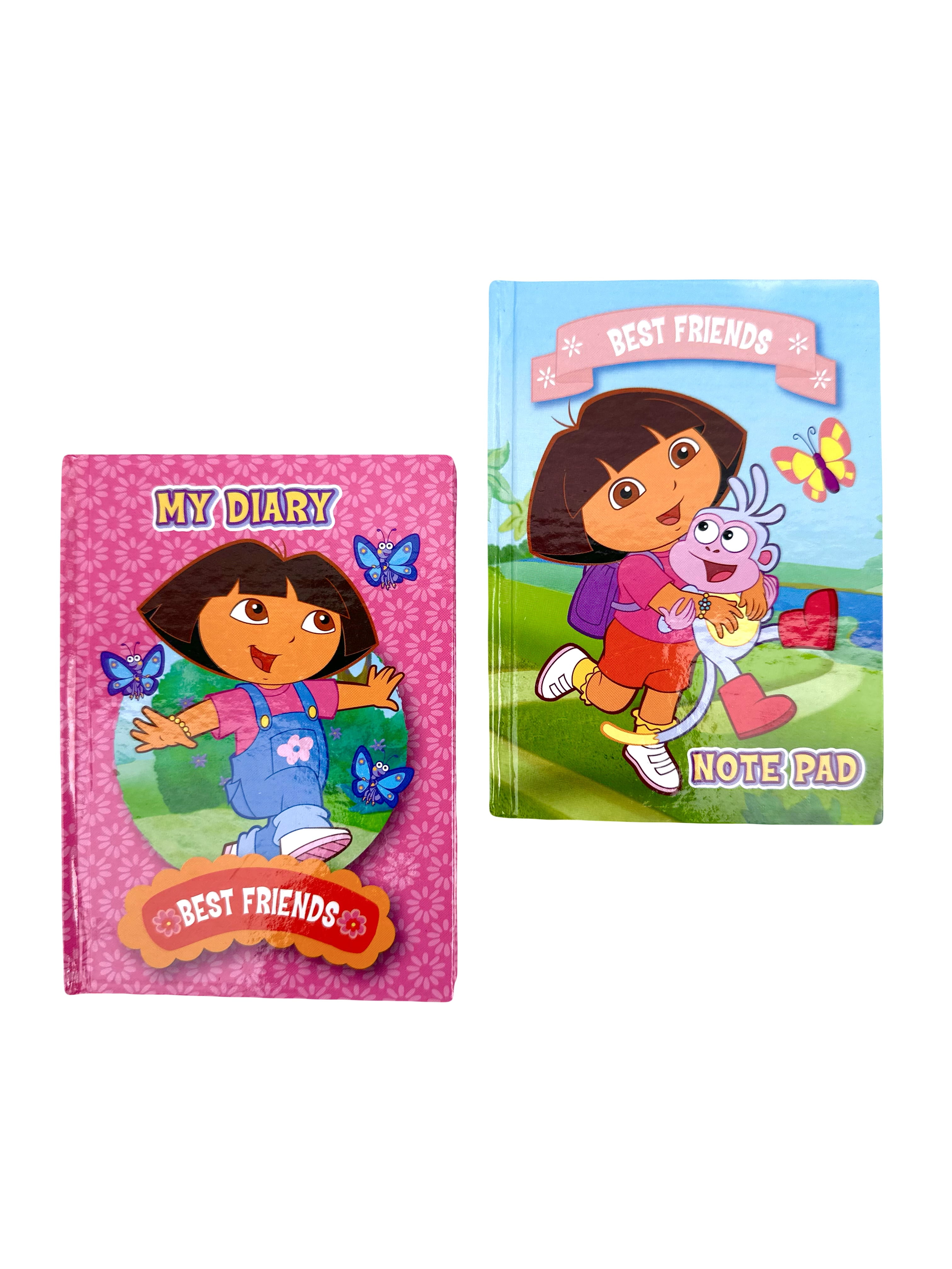 2pk Dora The Explorer Diary & Notepad Set - Walmart.com